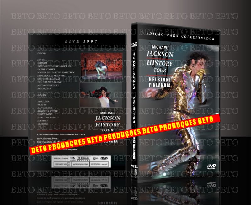 DVDS & CDS MICHAEL JACKSON: HISTORY WORLD TOUR